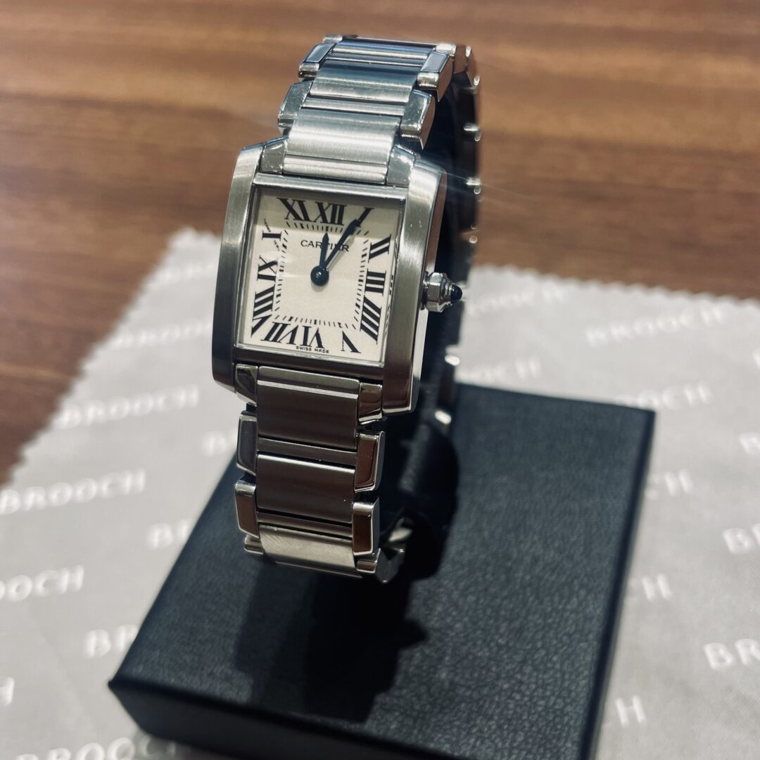 圧倒的女性人気の腕時計！Cartier(カルティエ) タンクフランセーズ | BROOCHブローチ時計・宝石修理工房